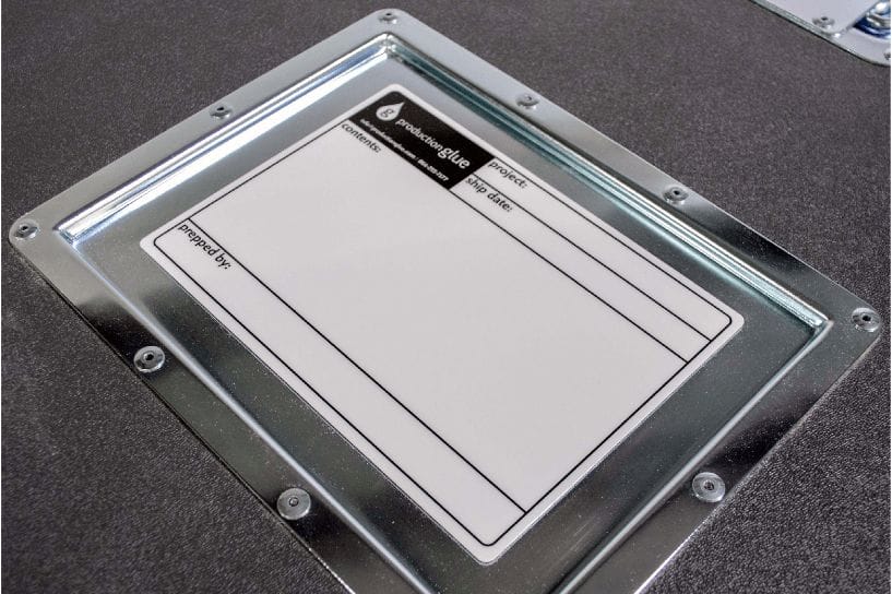 Customised Road Case Self-Adhesive Touring Labels - Armor Road Cases