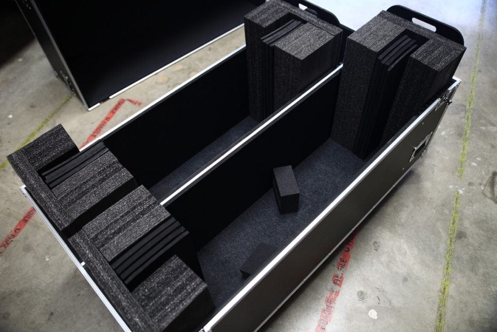 Custom TV Road Case For Professional Display Transport