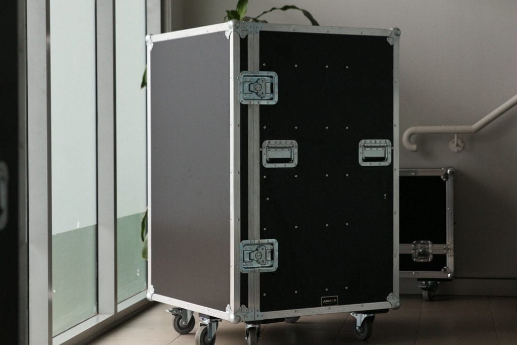 Custom 5-Rack Drawer Road Case For The Wiggles