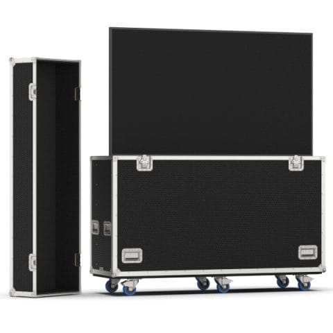 Road Cases For TV Displays With Foam Inserts