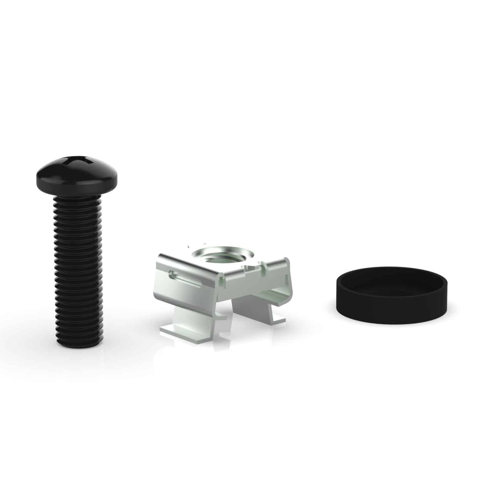 STEEL TEE NUT M8, 15MM BARREL LENGTH - Armor Road Cases