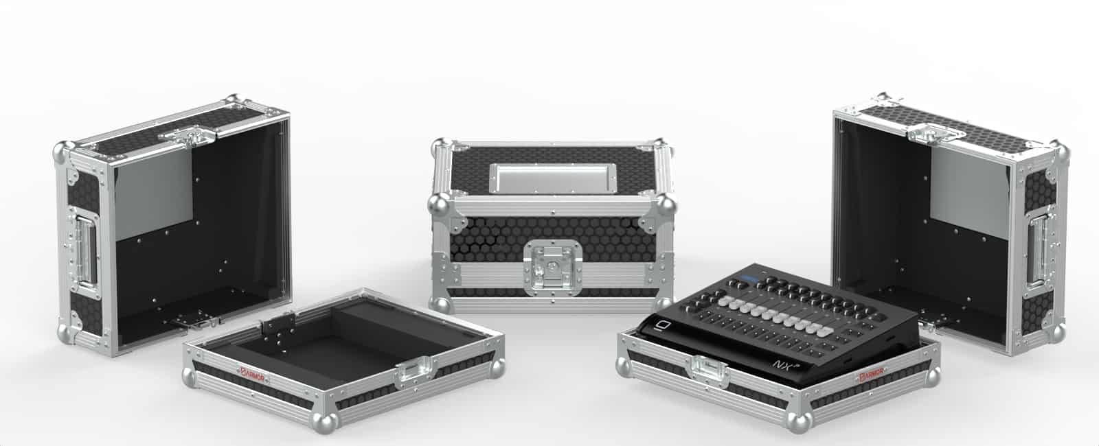 LIGHTWEIGHT FLIGHT CASE FOR OBSIDIAN CONTROL SYSTEM NXP FADER WING