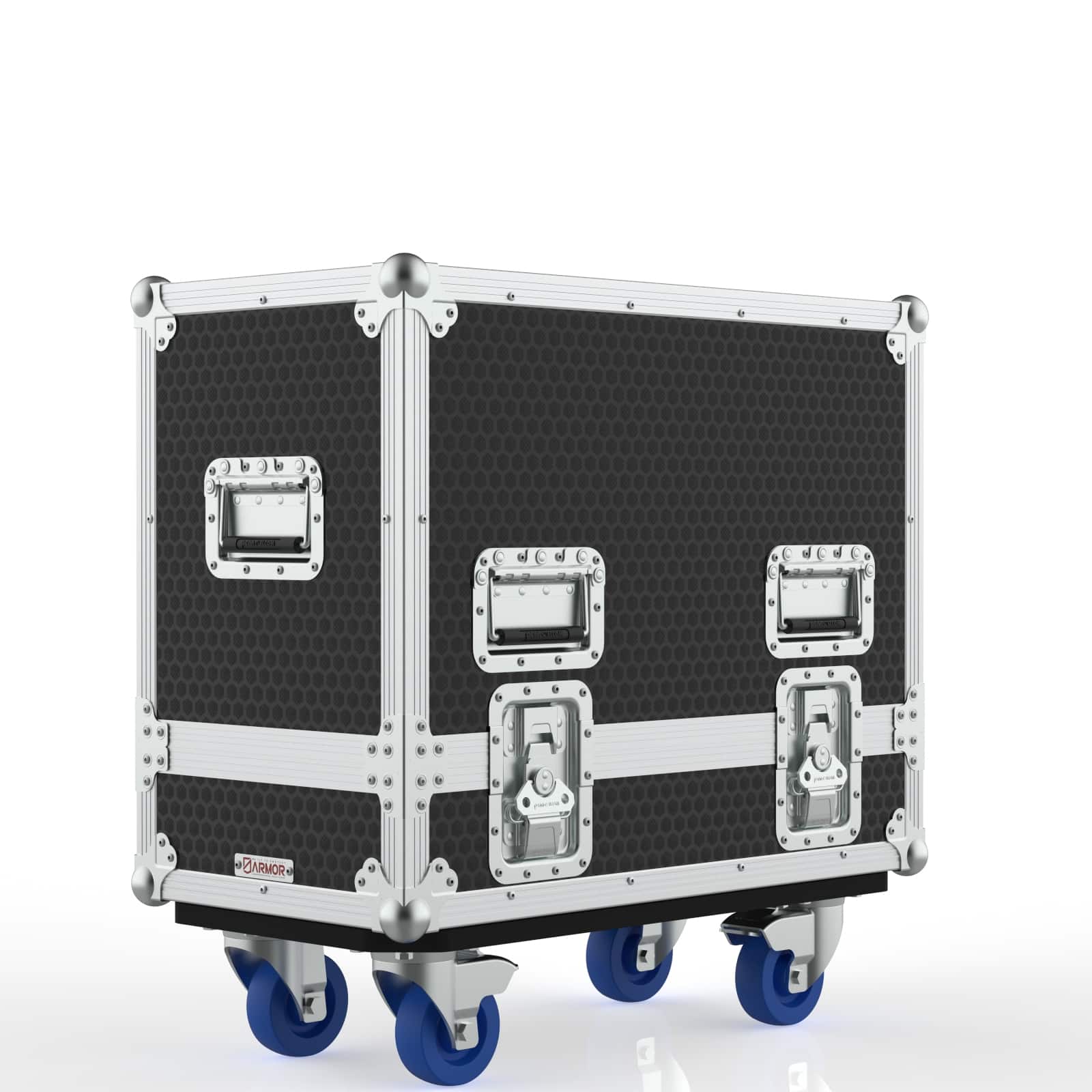 STANDARD RACK CASE WITH REMOVABLE SLAM LIDS, 4U, 345MM - Armor Road Cases