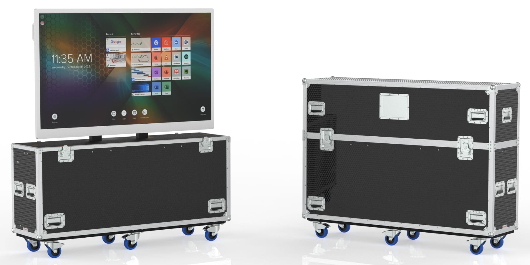 Ultimate TV Transport Case With Lift For SMART Board MX Series V4 65 ...