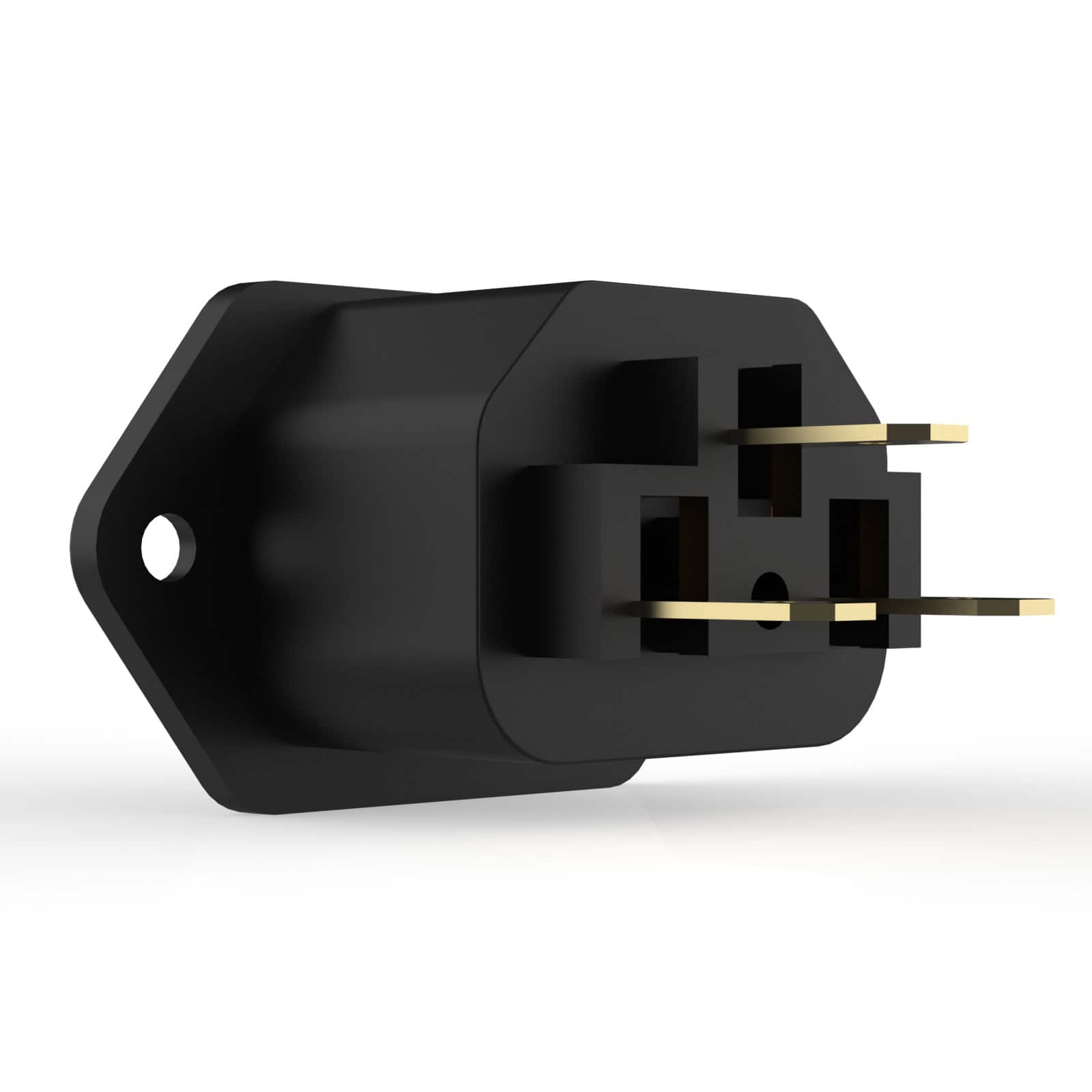 IEC C13 Female Socket Panel Mount – 3-Pin 10A/250V Power Inlet