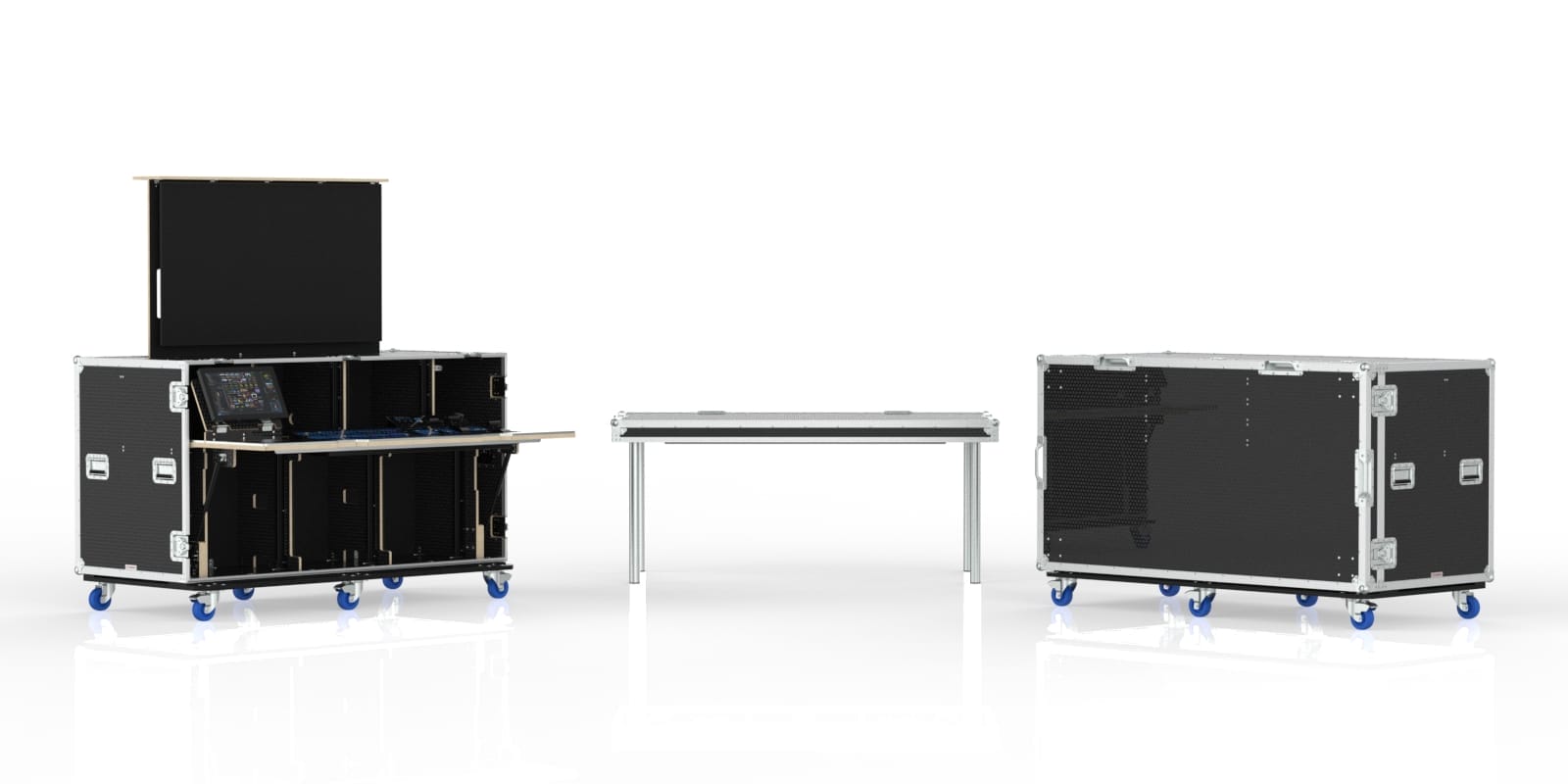 Workstation Road Case For Ross Video Touchdrive TD2S