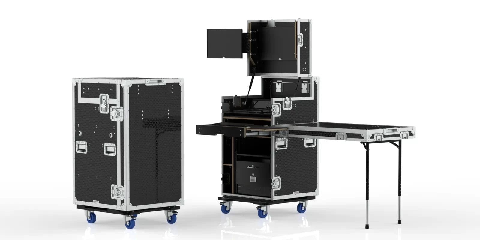 Blackmagic ATEM Television Studio 4K8 Workstation Case With 12U Rack ...