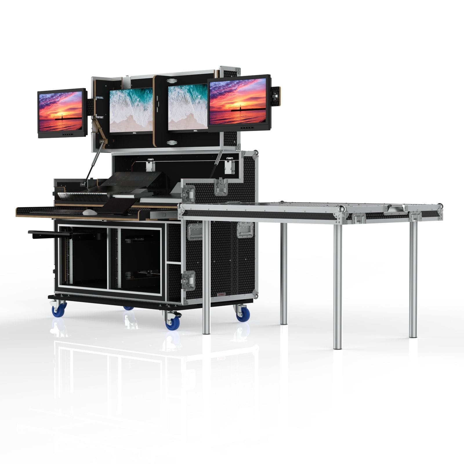 FP2 Workstation Case – Road Case For Consoles, Mixers & AV Equipment